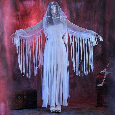 Evil Queen Ghost Bride Witch Zombie Dress
