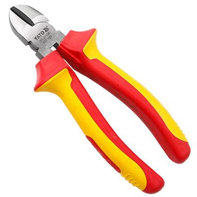 易高尔拓（YATO）YT-21159压绝缘E斜嘴钳D100V0V斜口钳偏口890钳