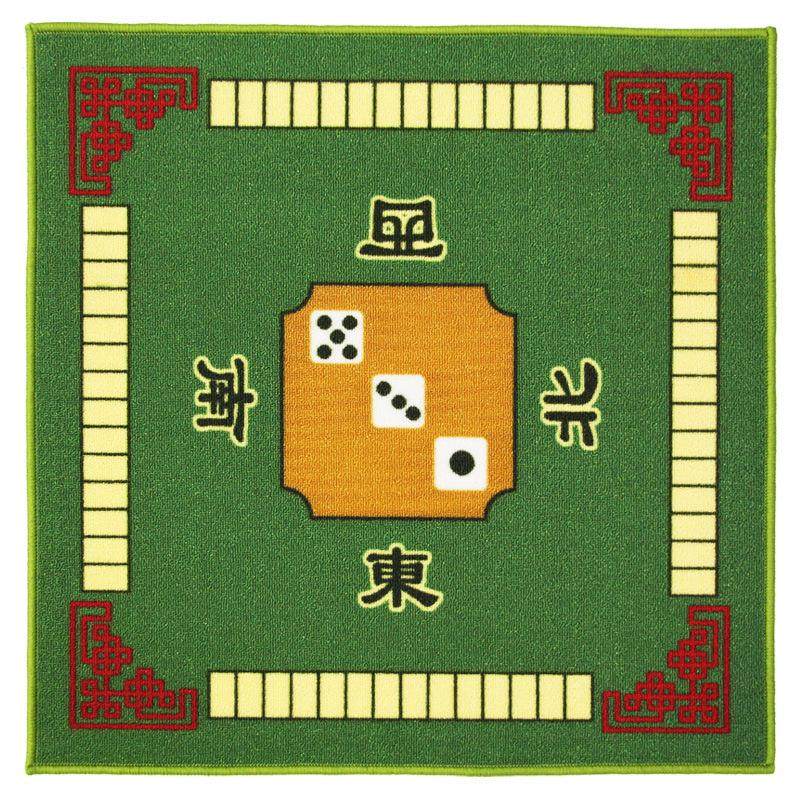 方桌麻将静音桌布牌九打扑克牌专用桌布棋牌牌桌垫子打麻将中式