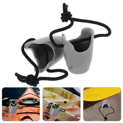 2 Pcs Kayak Waterproof Plug Plugs Scupper Fittings Boat