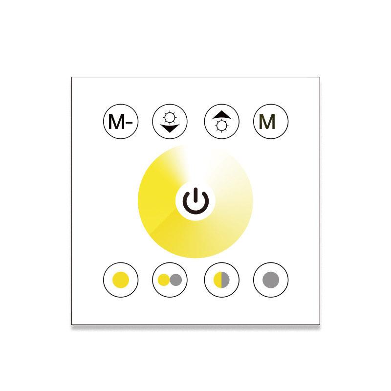 色温LED控制器触摸开关86型面板低压室内灯具玄关灯阳台灯控制器