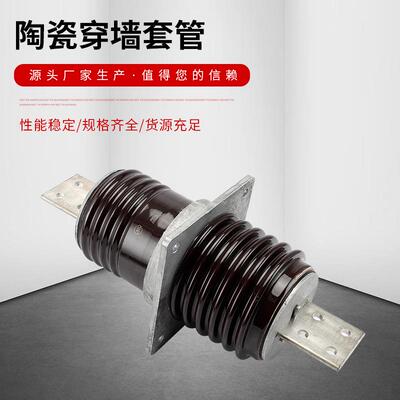 户外高压穿墙套管12-20-35KVCWB-CWW-10KV800-1000A陶瓷套管1250A