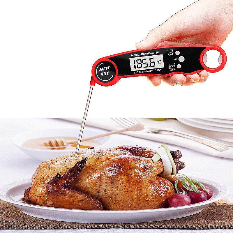 烧烤食品肉类探针数字烧烤温度计