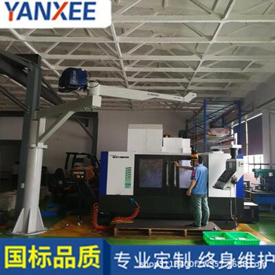 深圳折臂吊智能提升机100kg无级变速悬浮功能钢丝绳电葫芦200kg伺