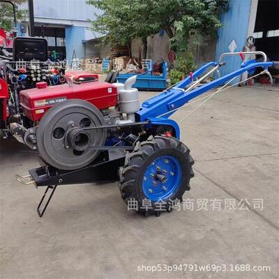 8--15马力地扶拉机农WDM田山地耕地开沟机自手走水冷拖型犁松土机