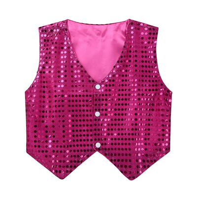 Kinderen Hip-Hop Jazz Sreet Dance Vest Jongens Meisjes Glanz