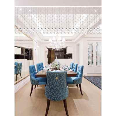 打珠帘晶隔断门帘客厅隔断水餐ESZ60477厅阳台家用窗帘装帘饰帘挂