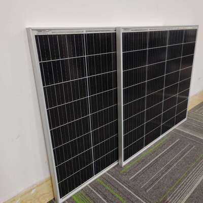 80W/100W单晶硅太阳能板电池板光伏组件发电板solar panels