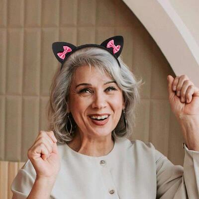 Cute Cat Accessories Cat Headband For Washing Face For