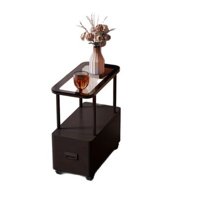 窄边几小茶小几轻奢夹缝收纳柜子户型可超移PDD10263桌子床头动收