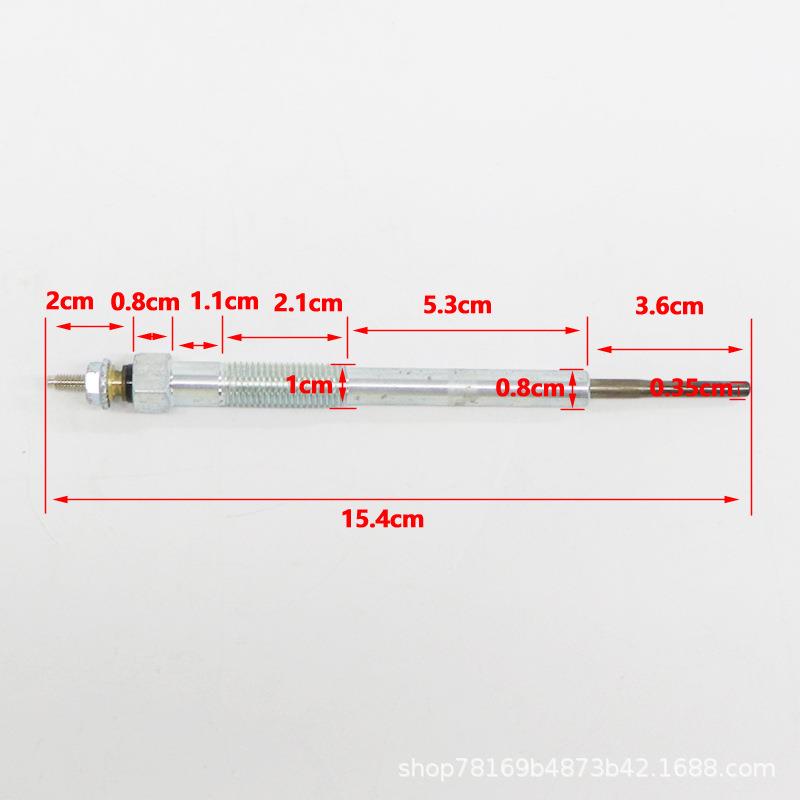 适用江西五十铃皮卡配件 DMAXMUX欧4火花预热塞 C8974350860-JMC