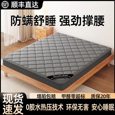 棕垫天然纯椰棕棕榈床垫硬垫10cm厚黄麻180*200卧室十大名牌家用