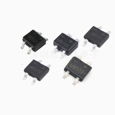 源头现货 MB6S MB10S MB6F MB10F 贴片整流桥堆 大芯片 SOP-4封装