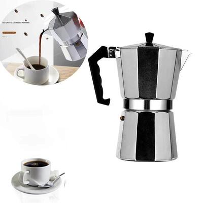 Moka Pot Italian Coffee Machine Espresso Aluminum Geyser