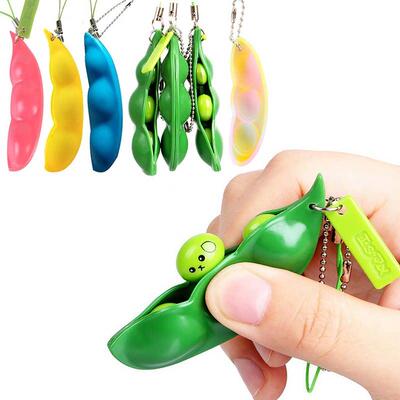 Fidget Squishy Toys Decompression Antisress Toys Squeeze Pea