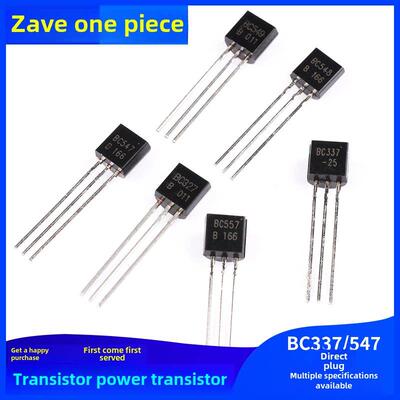 晶体三极管BC337 547 548 549 BC327 557 807 846B 847 856B 857C