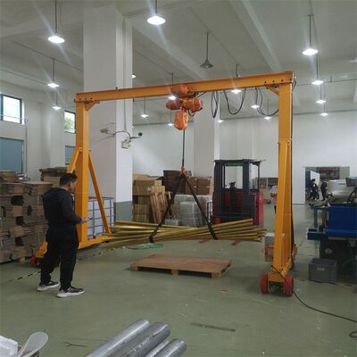 龙门架起重机手推无轨转向移动龙门吊架小型1吨-10吨轨道龙门架