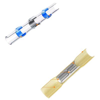 1100PCS盒装26-10AWG焊锡环热缩防水密封接线端子连接器