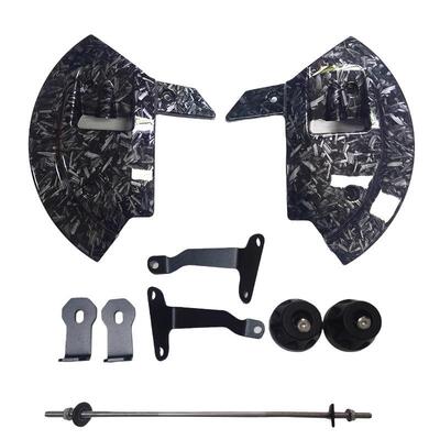 适用升仕703RR 703F GK350 350VX改装刹车盘保护罩通用保护盖配件