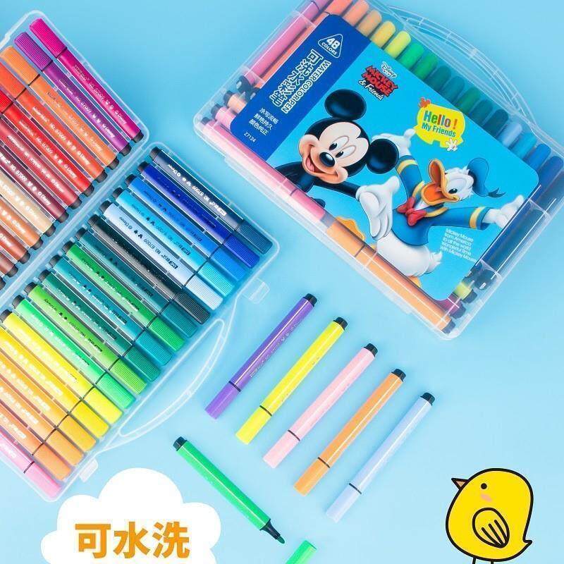 儿童可洗水彩笔12色盒画