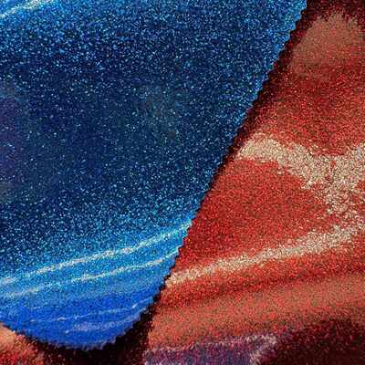 现货工厂直销0182格利特闪粉TPU皮革适用箱包鞋材手袋等