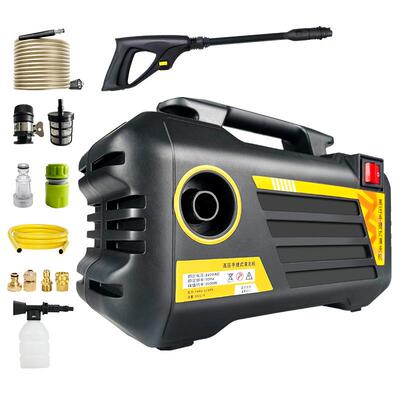 Portable household high-pressure car washer