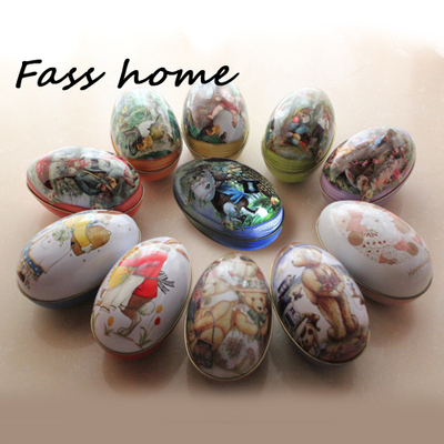 复活节满月庆生马口铁喜蛋盒