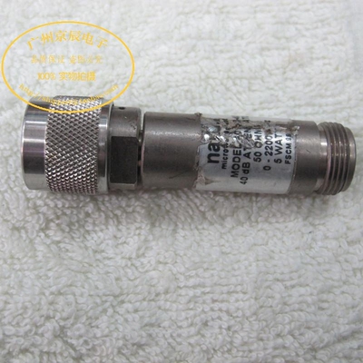 二手拆机件 美国 NARDA  0-2200MHz  40db 5W  N 型衰减器