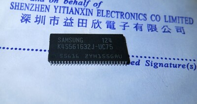 K4S561632J-UC75  K4S561632J K4S56163 各容量尾数均有