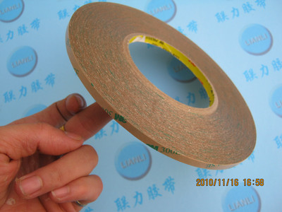 美国原装进口 超薄 高粘性 3M 9495LE 透明双面胶带 6mmx55m