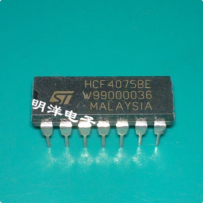 HCF4075BE 原装进口ST HCF4075 全新