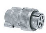 ITT Cannon　连接器　圆形插头　母型插口 2路 MS3106R10SL-4S
