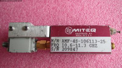 MITEQ   6.2-12GHz 30dB SMA 低噪声微波放大器
