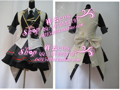 AKB0048袭名组打歌服灰白版   大岛优子 cos