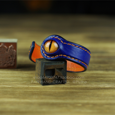 传说原创设计风另类蜥蜴皮手镯