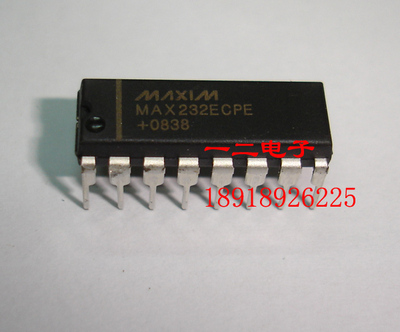MAX232ECPE 原装美信 全新