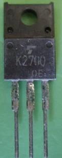 【原装拆机】K2700 2SK2700 MOS场效应管 900V 3A 开关三极管配件