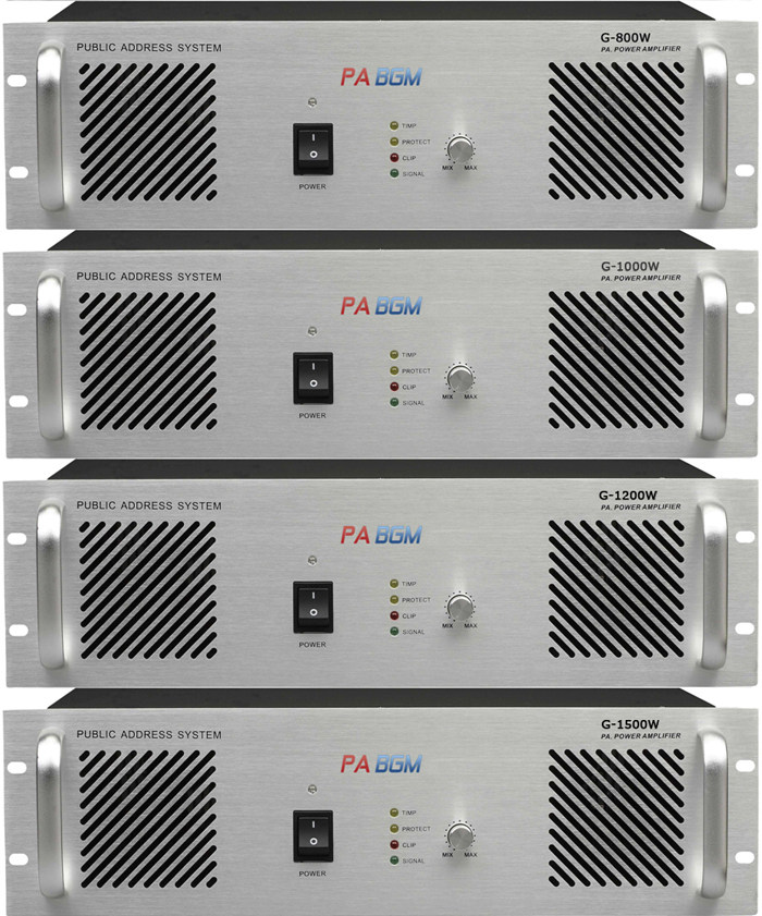 德国PABGM G-1000W 纯后级工程定压功放 适用校园/商场/政府工程