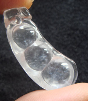 水沫玉水沫子天然温润起荧&ldquo;连中三元&rdquo;挂坠2