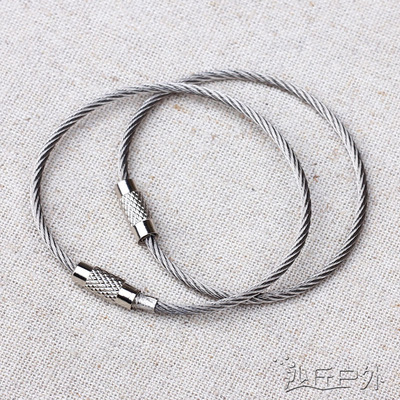 edc不锈钢钢丝圈线径钢丝环