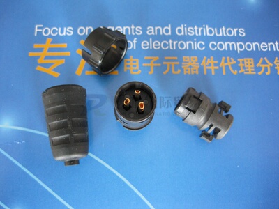 EN3C3MX Conxall /Switchcraft 圆形连接器 3路 公引脚 插头