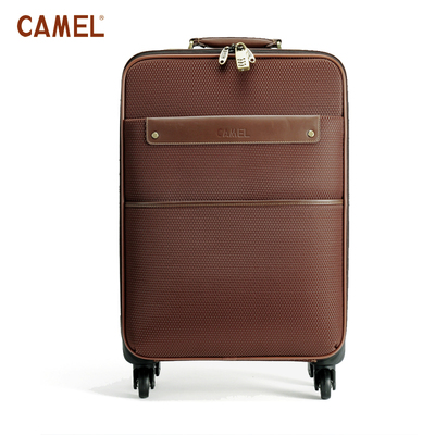 【非卖品】camel骆驼  20寸 万向轮拉杆箱啡色 旅行包MA108010-