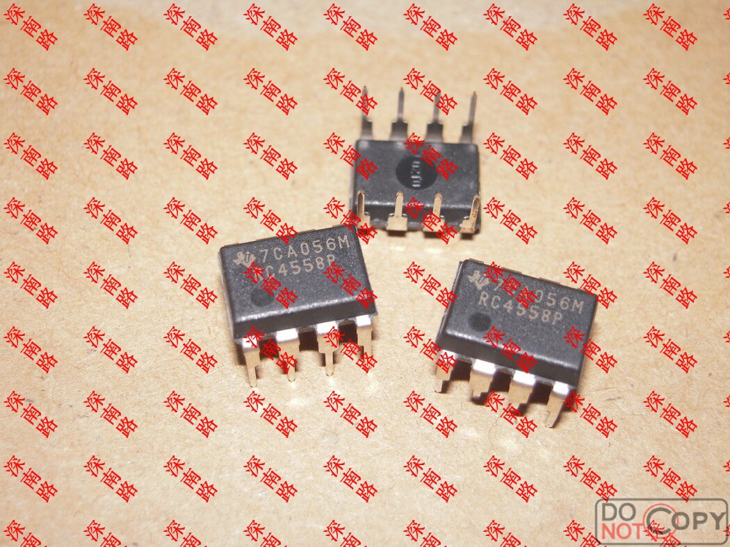 双运算放大器RC4558P RC4558 4558 4558D TI DIP进口原装信号芯片_虎窝淘