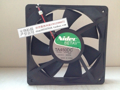 现货nidec TA450DC A34808-16 12V 0.62A 12CM 12025机箱散热风扇