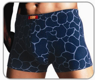 浪莎专柜正品2盒包邮 男款潮流短裤子 男士纯棉平角内裤 ES1032