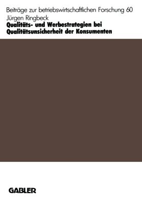 【预售】Qualitats- Und Werbestrategien Bei Qualitatsun...
