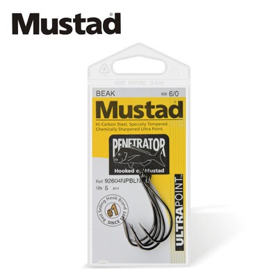 mustad慕斯达挪威钩者鱼钩钓翘嘴