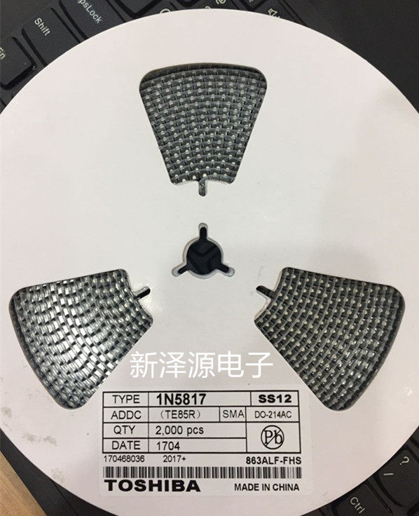 SS12 1A20V 1N5817贴片IN5817 SMA肖特基二极管直拍包邮_虎窝淘