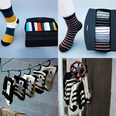 袜子男防臭礼盒装春季低帮中筒袜