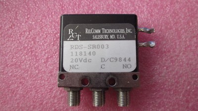 RDS-SR003 18GHz SMA 20V 200W 单刀双掷 射频微波高功率同轴开关
